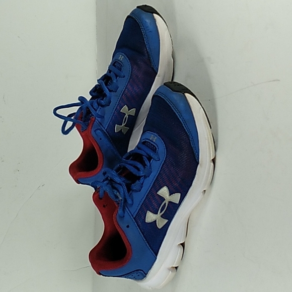 Under Armour | Shoes | Under Armour Blue And Red Size 4y Unisex ...